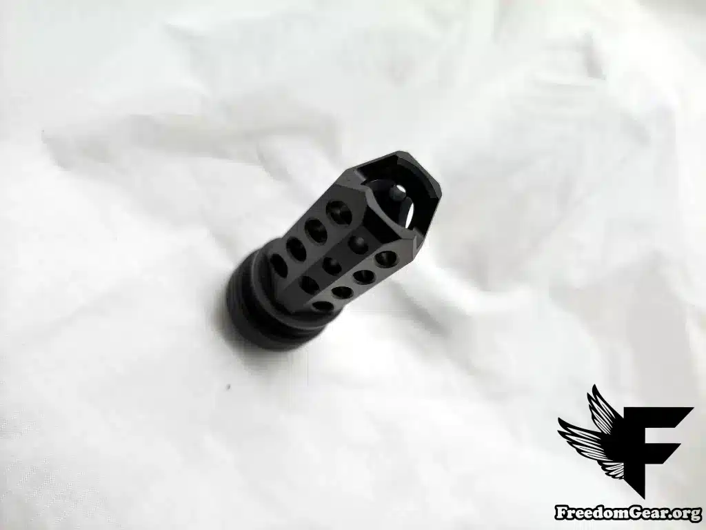 Muzzle Brake for D Sized Quick Connect | Freedom Gear