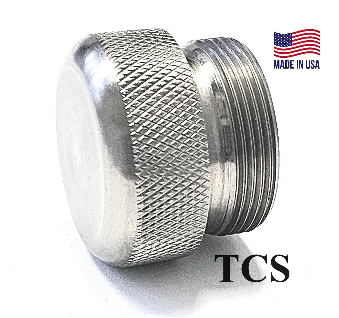 C Sized Titanium Curved Solid Trap Adapter | Freedom Gear